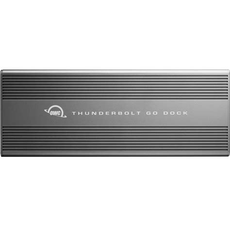 Owc Thunderbolt Go Dock Silver Billig