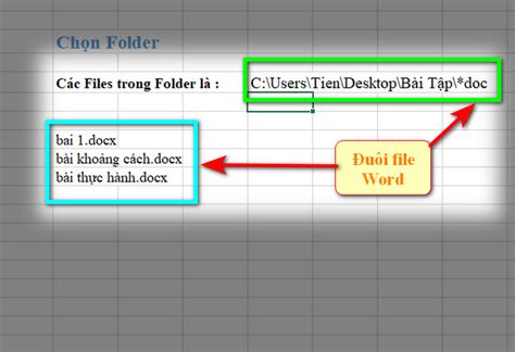Lấy Danh Sách Tên Files Trong Thư Mục Folder Mà Không Cần Vba 72025