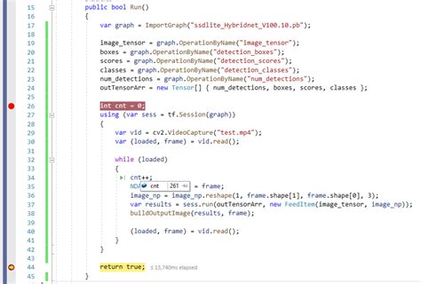 find bottlenecks in object detection program · issue 477 · scisharp tensorflow · github