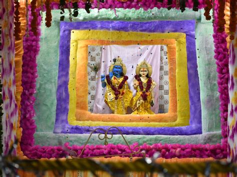 Celebration Of Shri Krishna Janmashtami Continues Throughout The Night
