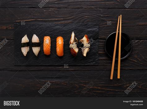 Sushi Plate Japanese Image And Photo Free Trial Bigstock