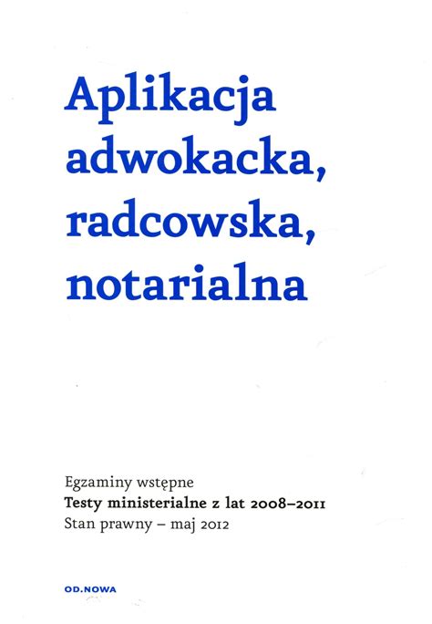 Produkt Z Outletu Aplikacja Adwokacka Radcowska Notarialna Ceny I Opinie Ceneo Pl