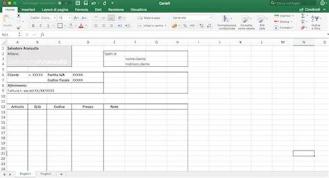Come Usare Excel Per Fatture Salvatore Aranzulla