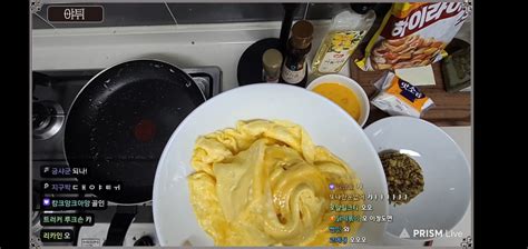 회오리 오믈렛 성공시킨 야채튀김 치지직 에펨코리아