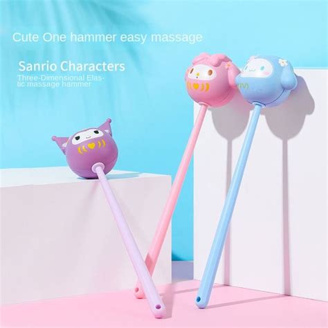 Miniso Sanrio Kuromi Massage Hammer Three Dimensional Elastic Massage