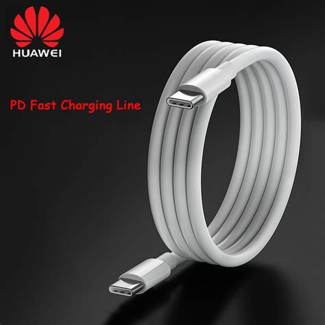 Original Huawei Type C To Usb C Cable 33a Super Fast Charging Data