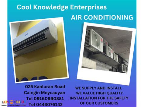 air conditioning system installation caingin bulacan