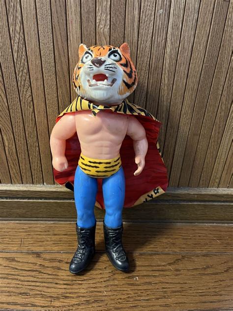 【未使用品】 中嶋製作所 タイガーマスク ソフビ コミックアニメ