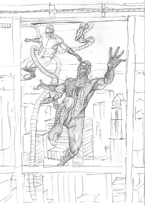 Doc Ock Drawing At PaintingValley Com Explore Collection Of Doc Ock Drawing
