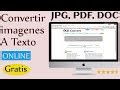 Como Convertir Imagenes A Texto OCR Escaner Online Gratis PCWebtips