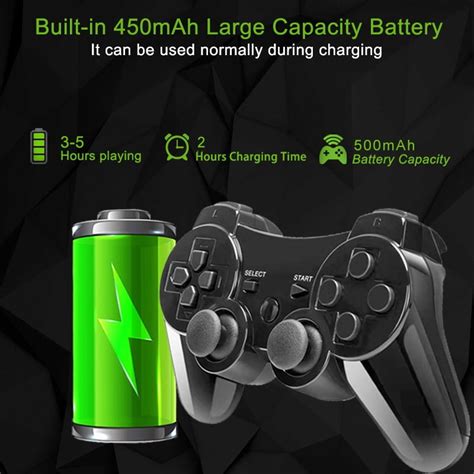 Buy Wireless Controller For Ps3 Wireless Controller Double Shock Gaming Controller 6 Axis