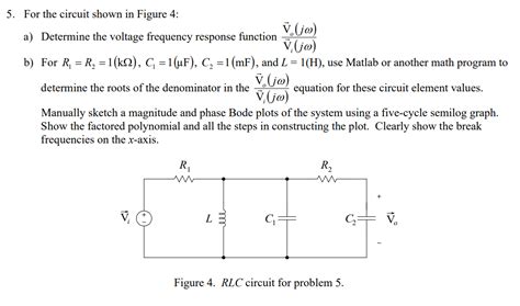 Solved For The Circuit Shown In Figure A Determine The Chegg