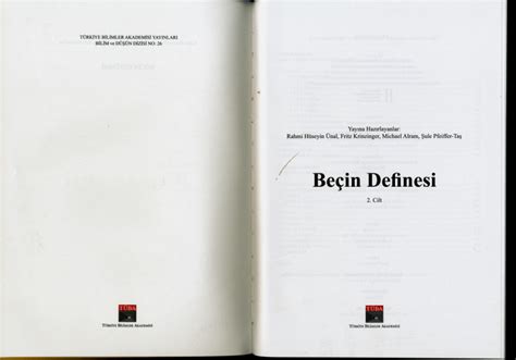 Pdf Beçin Definesi Cilt Ii Ankara 2015