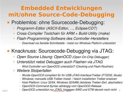 Open Source Tools für ARM Cortex M3 basierte Mikrocontroller PDF