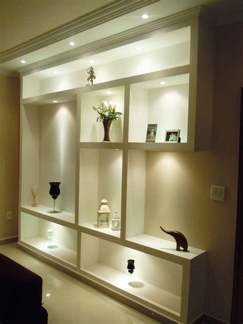 Estante De Gesso Vantagens E 60 Projetos Para Se Inspirar