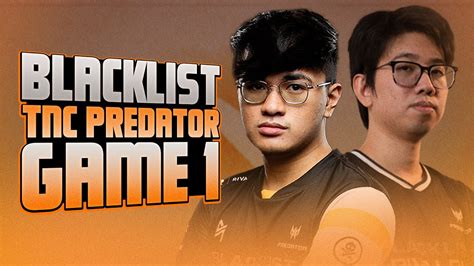 TNC Vs BLACKLIST GAME 1 HIGHLIGHTS CAST WITH CHIEF ALO AND KIMO