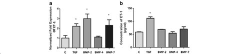 Effect Of Tgf β1 On Et 1 In A549 Cells Confluent A549 Cells Were