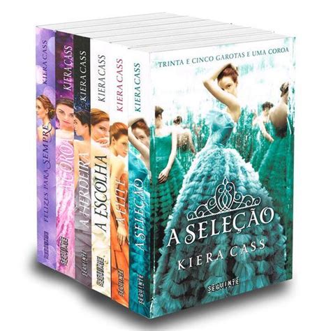 Coleção A Seleção Completa Kiera Cass 6 Livros Livros De Romance