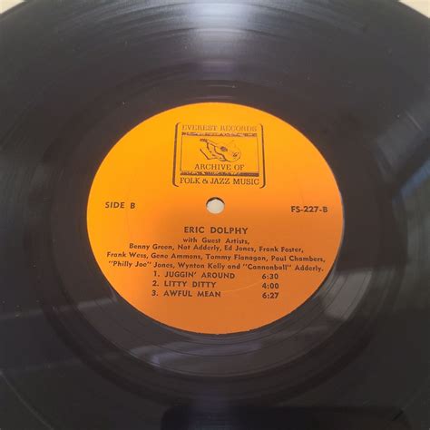Yahooオークション Lpレコード エリック・ドルフィー Eric Dolphy