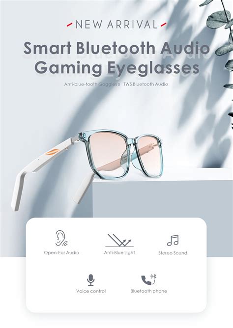 Buy Wholesale China Smart Bluetooth Audio Gaming Glasses And Smart