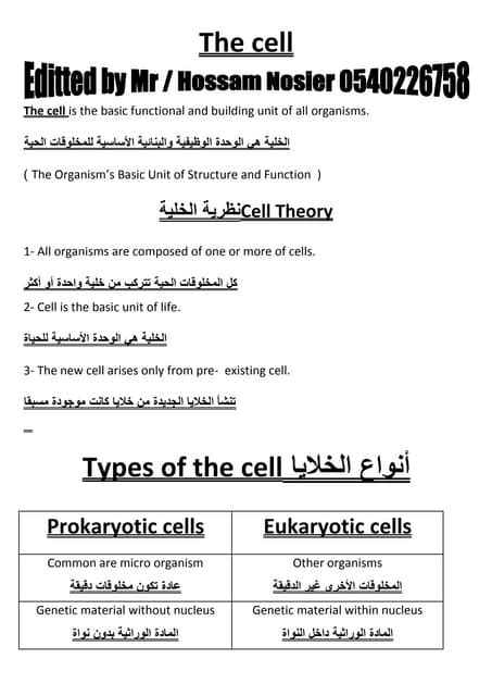 the cell pdf
