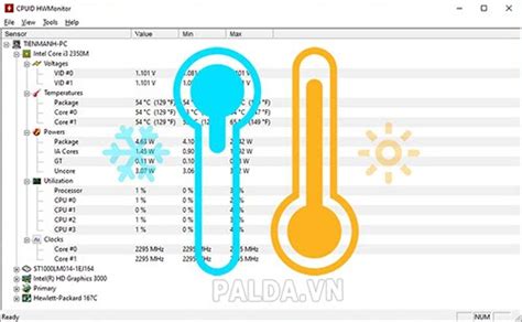 Kiểm Soát Tuổi Thọ Upc Với Cách Xem Nhiệt độ Cpu Cực đơn Giản