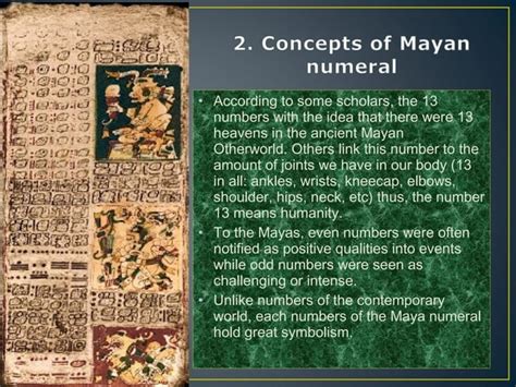 Mayan Numeric System Ppt
