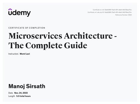 Manoj Sirsath On Linkedin Udemy Course Completion Certificate