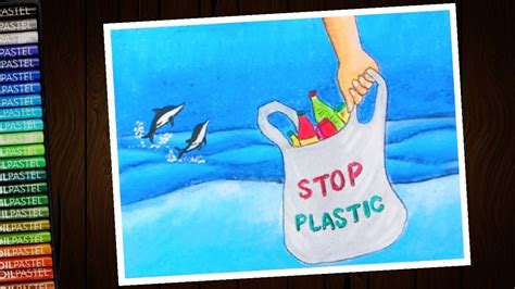 Say No To Plastic Stop Plastic Pollution Poster Drawi Vrogue Co