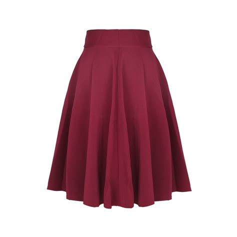 La Jupe Mi Longue Taille Haute Bordeaux Chez Bustiers Et Corsets