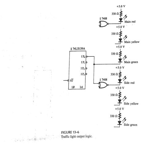Outputs For Activating The Traffic Lights A Truth Chegg Com