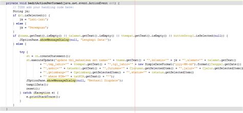 Cara Membuat CRUD Java Dengan Mysql Kopi Geeks