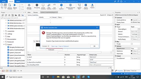 Assignment 2 Runtime Execution Error Academy Feedback Uipath Community Forum