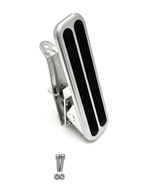 Universal Gas Pedal Floor Mount Throttle Pedal 36 Braided Cable Hot