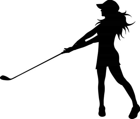 Female Golfer Illustrations Royalty Free Vector Graphics And Clip Art