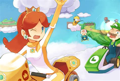 Princess Daisy And Luigi By Mahoron On Deviantart