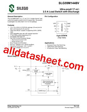 SLG M V Datasheet PDF Dialog Semiconductor
