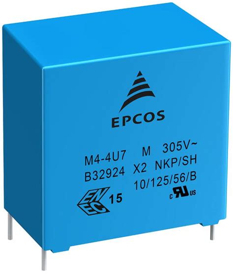 MKP-X2シリーズ コンデンサ - EPCOS | DigiKey