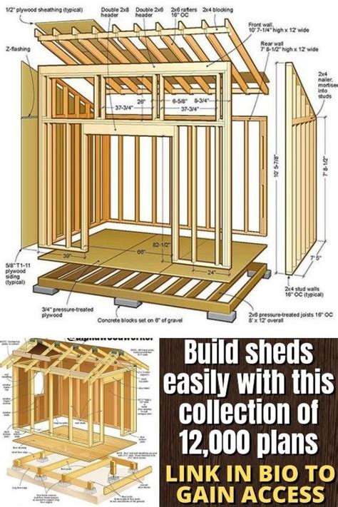 Get 12000 Detailed Shed Plans To Build Your Next Shed Beginner