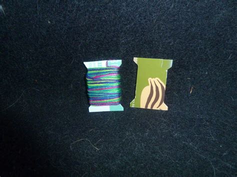 Diy Upcycled Embroidery Floss Bobbins 5 Steps Instructables