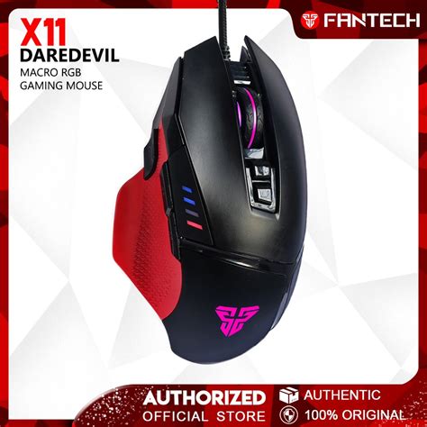 Fantech X11 Daredevil 8macro Programable Button Usb Gaming Mouse