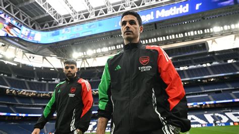 Mikel Arteta Urges Arsenal To Chase Victory Over Real Madrid At The