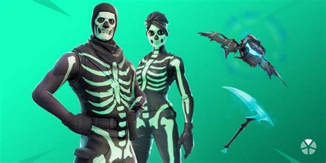 Skull Trooper And Skull Ranger Halloween Fortnite Skins In Todays Item