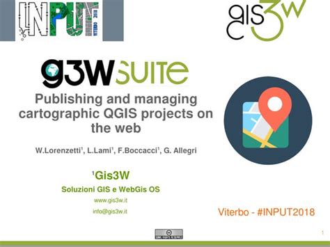G3w Suite A New Os Framework To Publish Qgis Projects As Webgis