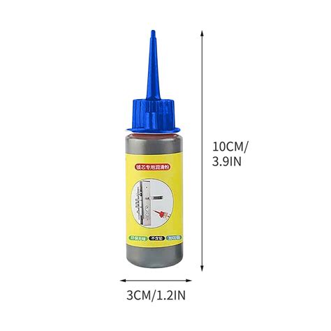 Graphite Powder 60ml Graphite Lubricant Lubricant Lock Lubricant