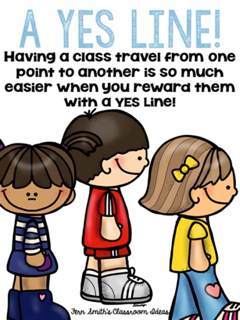 Classroom Management Yes Line Behavior Trick Artofit