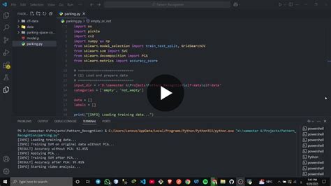 python opencv machinelearning patternrecognition ai