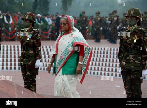 Dhaka Bangladesh March 26 2023 President Abdul Hamid And Prime