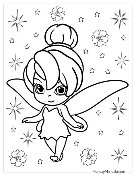 20 Tinker Bell Coloring Pages Free Pdf Printables