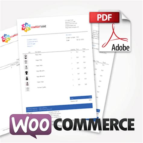 Modelos Premium De Faturas Em PDF WooCommerce E Guias De Remessa Pluginthemebr Wordpress